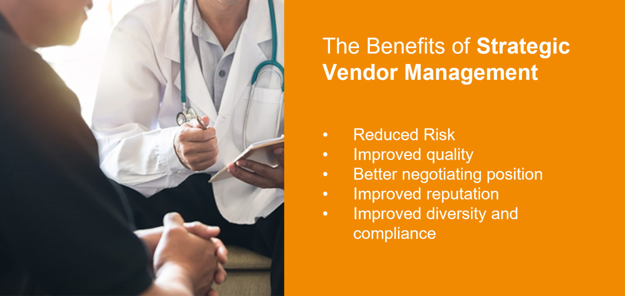 5 Benefits of Vendor Management in the Healthcare Industry